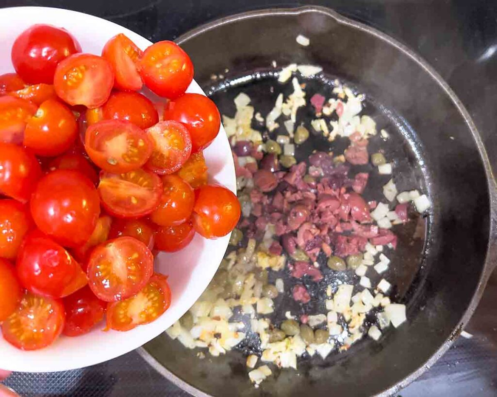 Cherry Tomato Pasta Puttanesca – Art of Natural Living