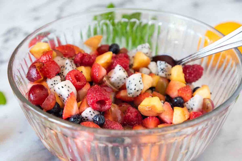 Simple Macerated Fruit Salad – Art of Natural Living