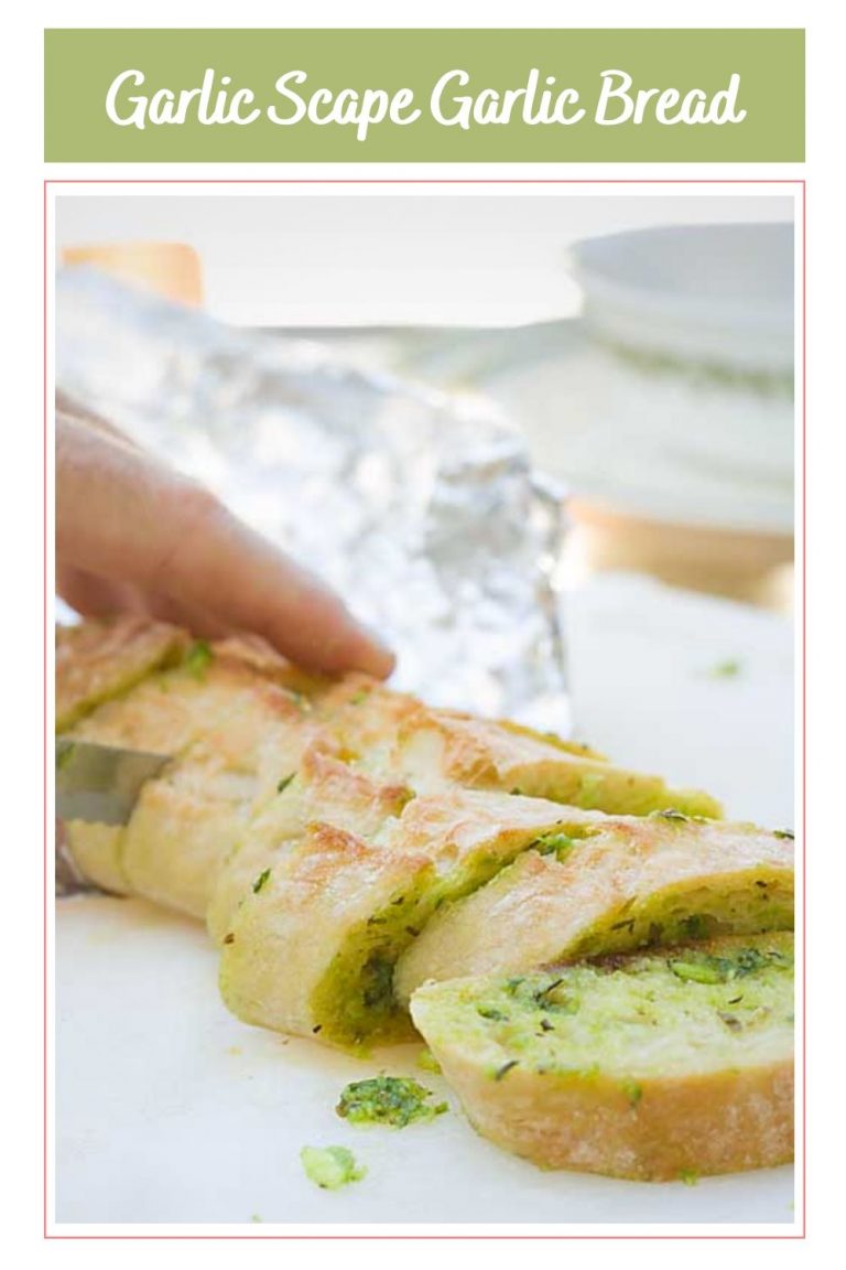 Garlic Scape Garlic Bread – Art of Natural Living