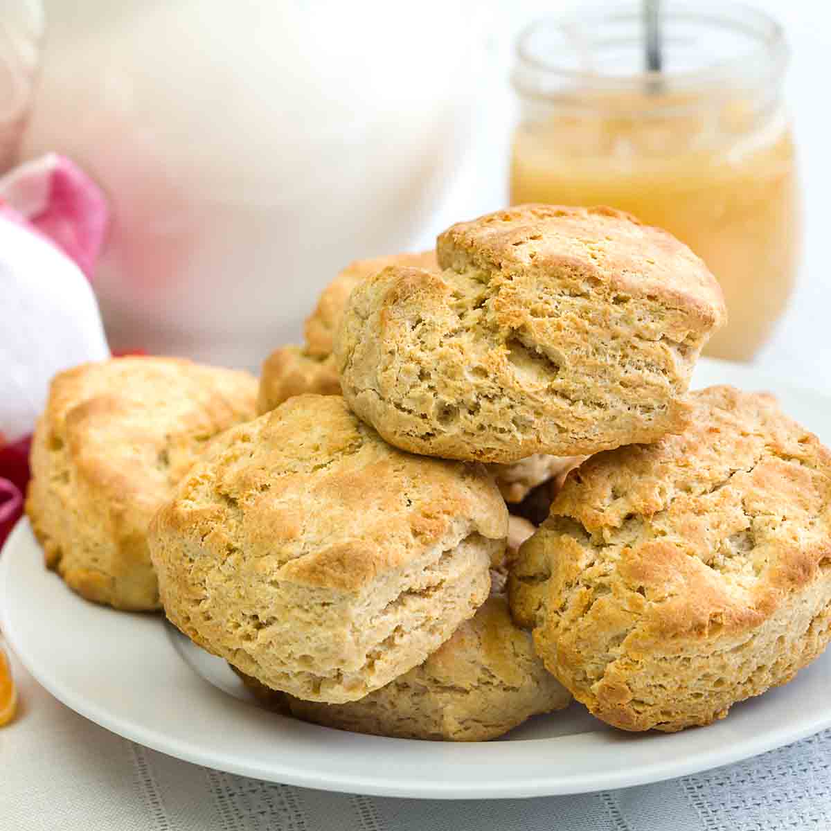 Hearty White Whole Wheat Biscuits – Art of Natural Living