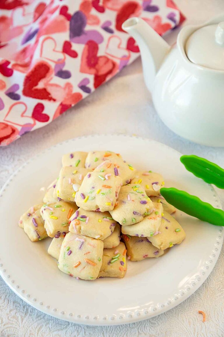 Funfetti Shortbread Cookies, Embossed and Plain – Art of Natural Living