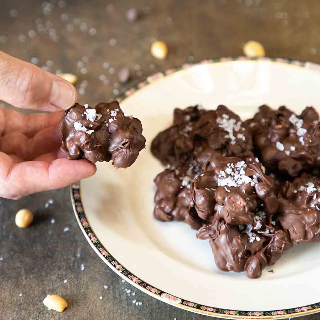 Chocolate Peanut Clusters (or Nut Clusters) – Art of Natural Living