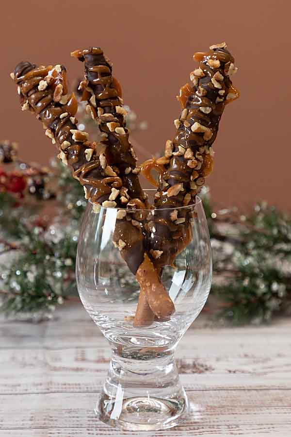 Loaded Chocolate Pretzel Rods – Art of Natural Living
