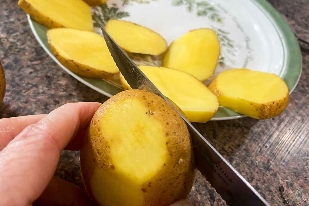 Pan Fried Potato Slices – Art of Natural Living