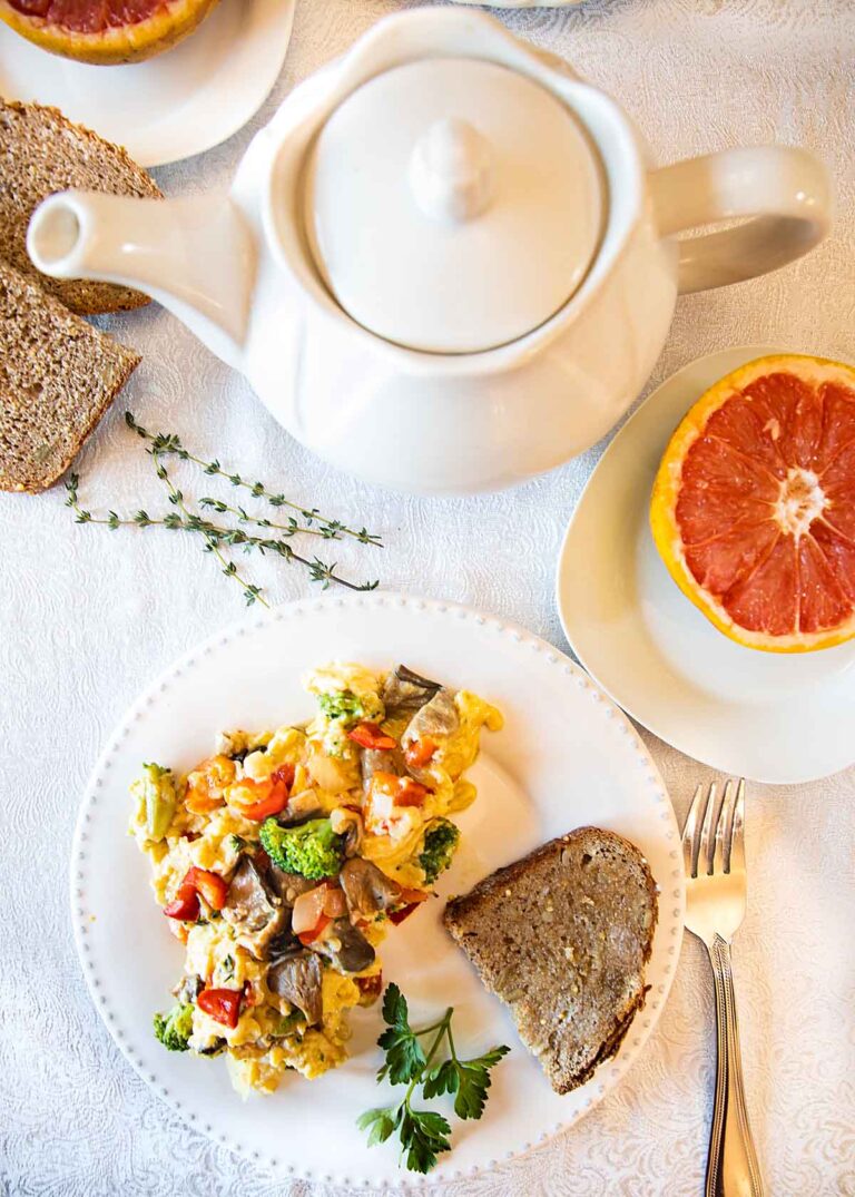 Healthy Breakfast Veggie Scramble – Art of Natural Living