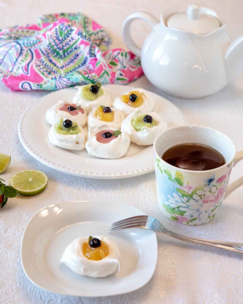 Meringue Nests with Fruit Curd – Art of Natural Living