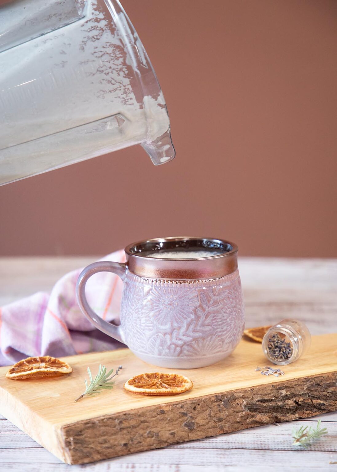 Relaxing Lavender Latte – Art of Natural Living
