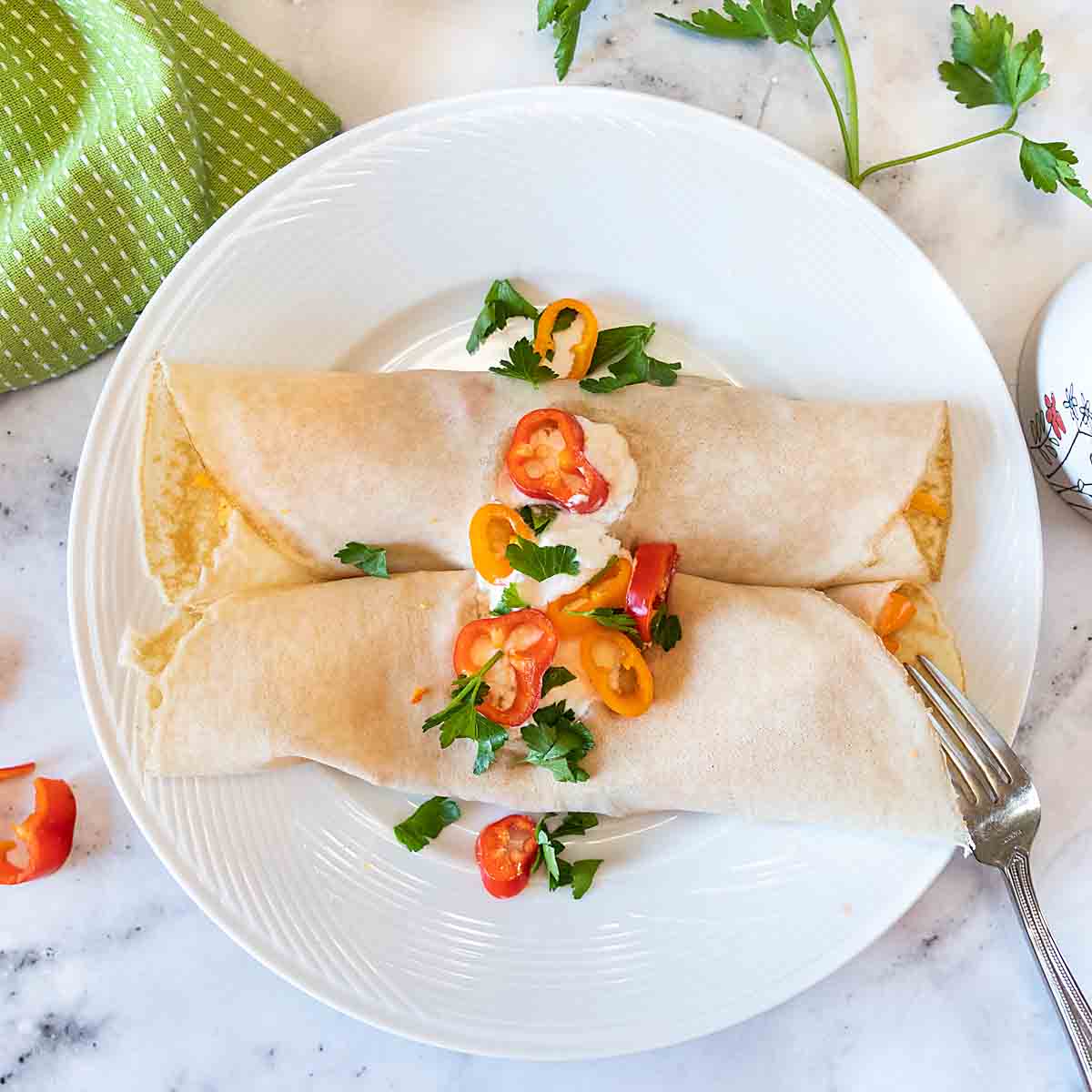 Savory Breakfast Crepes – Art of Natural Living