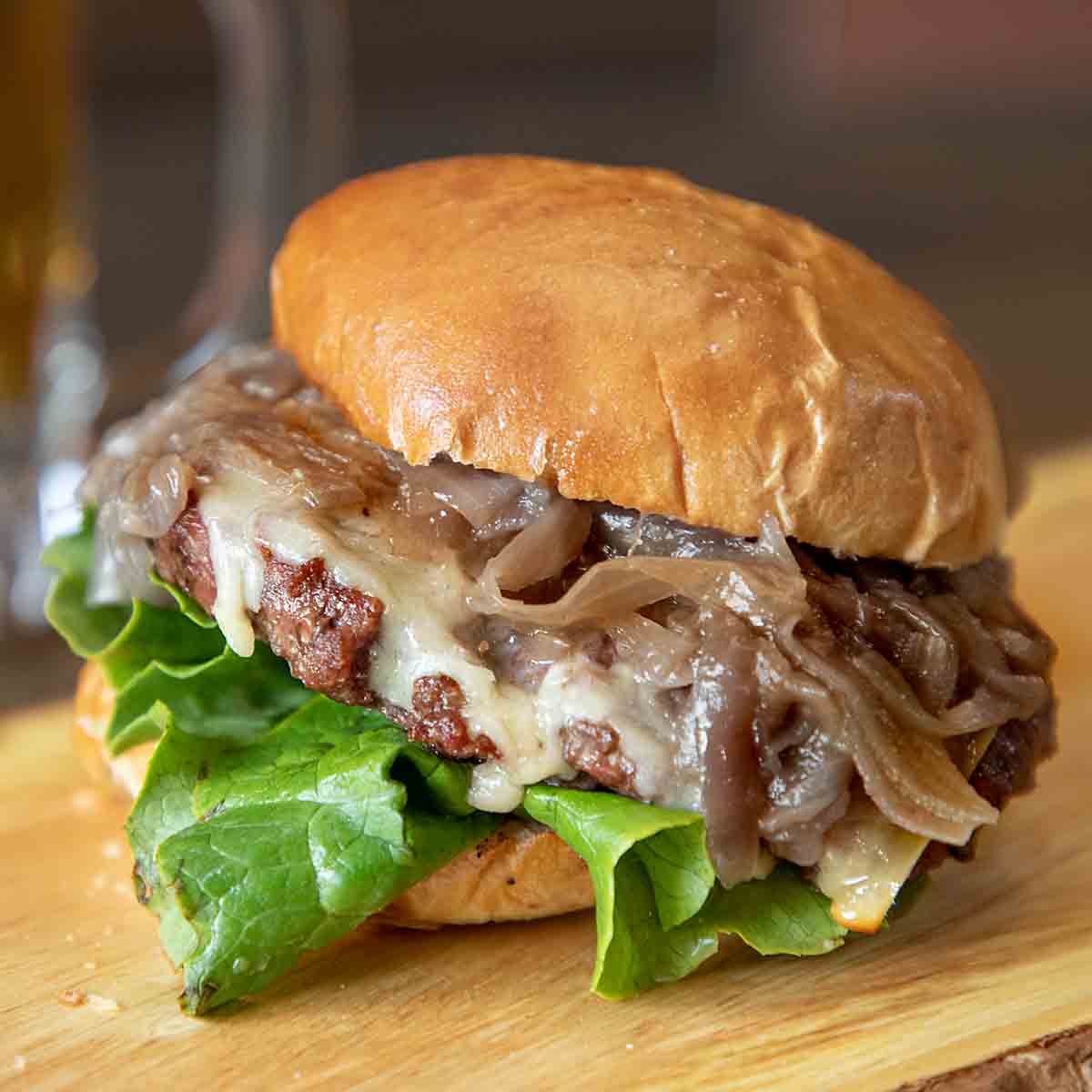 Savory Caramelized Onion Burger – Art of Natural Living