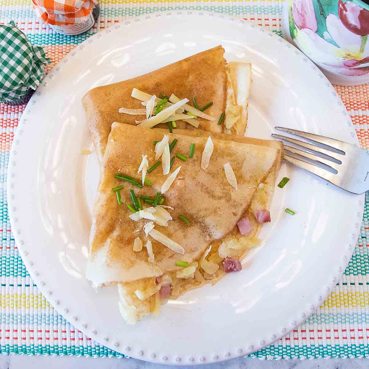 Ham and Cheese Crepes – Art of Natural Living