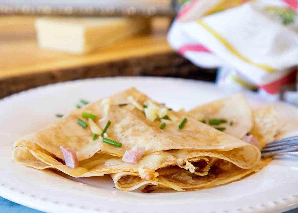 Ham and Cheese Crepes – Art of Natural Living