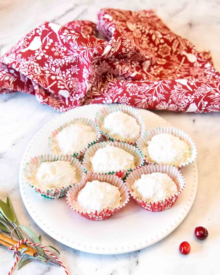 Greek Butter Cookies (Kourabiedes) – Art of Natural Living