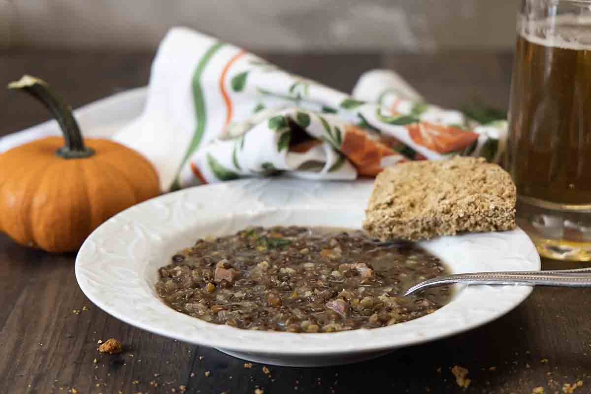 German Lentil Soup (No Hambone, No Problem) – Art of Natural Living