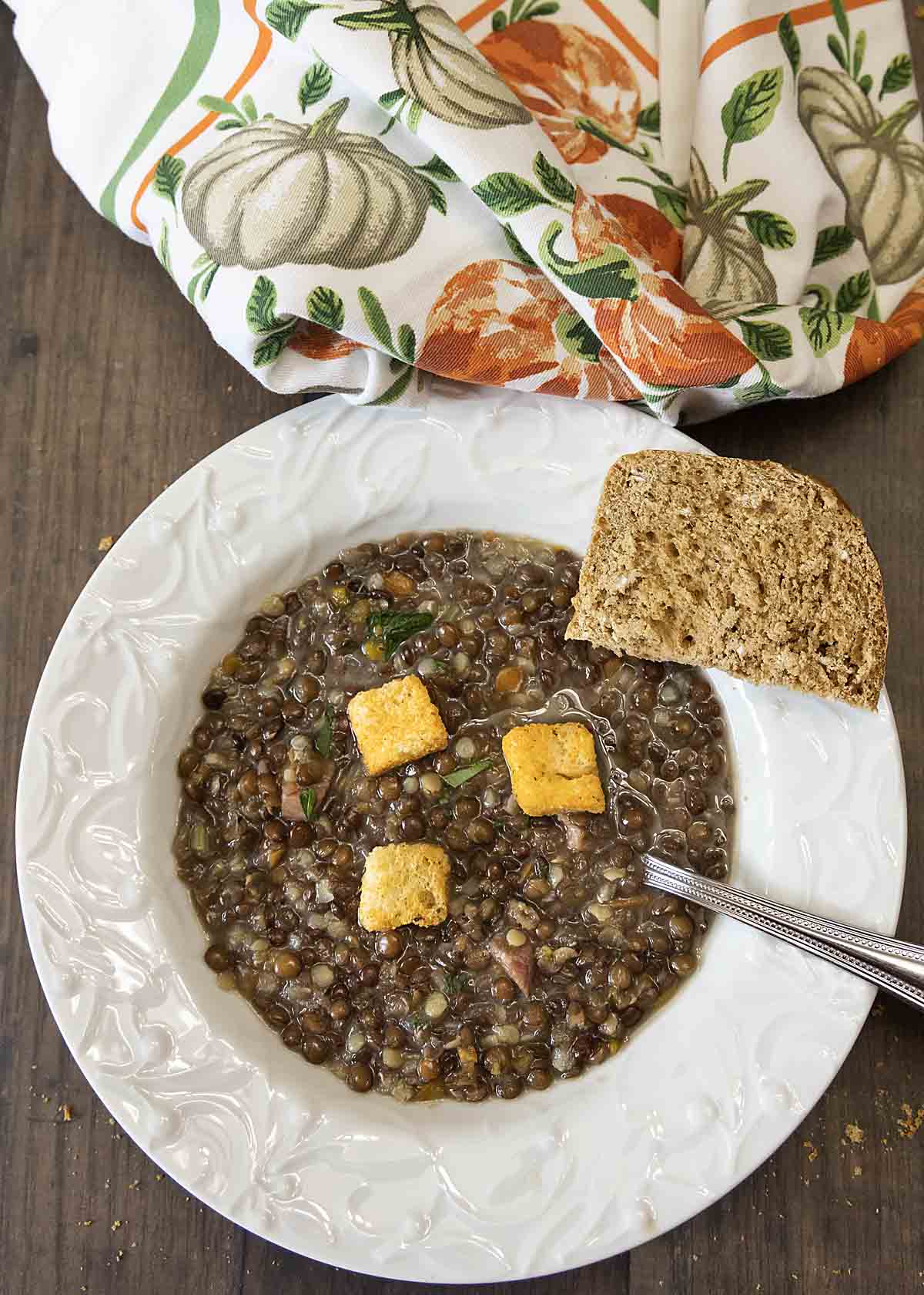 German Lentil Soup (No Hambone, No Problem) – Art of Natural Living